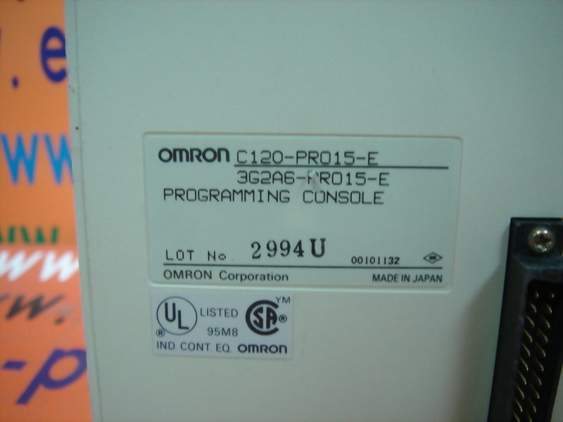 OMRON C120-PRO15-E 3G2A6-PRO15-E PROGRAMMING CONSOLE