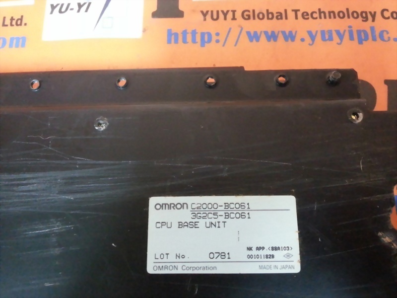 OMRON C200-BC061 / 3G2C5-BC061 CPU BASE UNIT