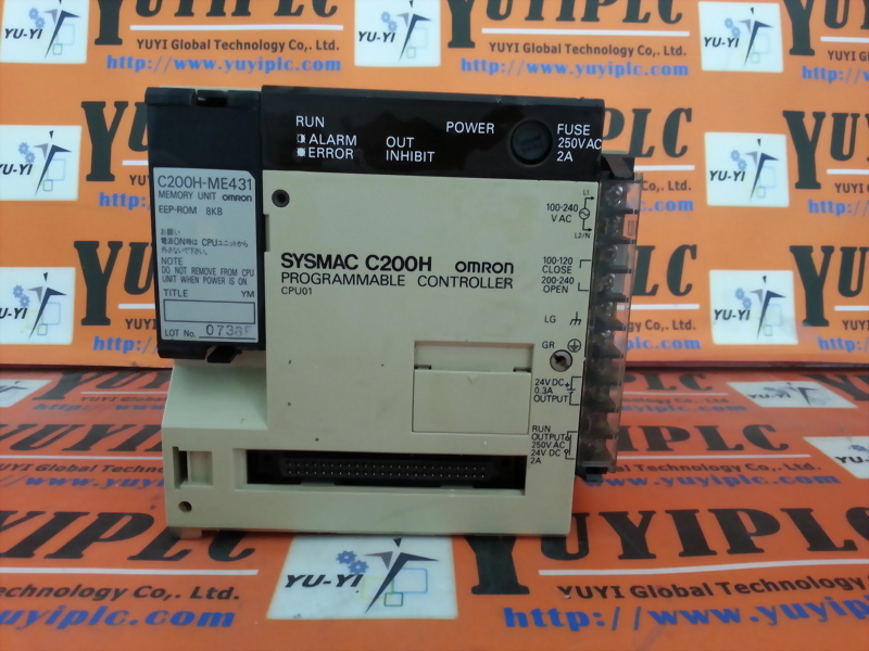 OMRON C200H-CPU01-E CPU PROGRAMMABLE