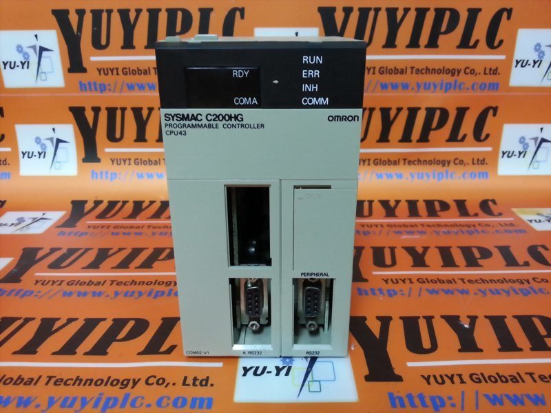 OMRON C200HG-CPU43-E CPU UNIT MODULE