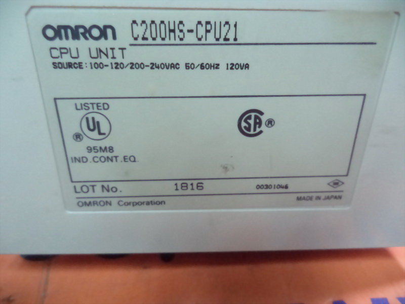 OMRON C200HS-CPU21