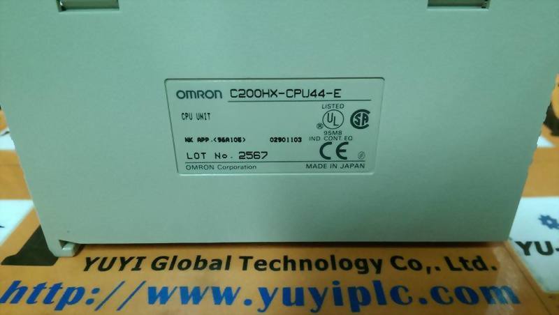 OMRON C200HX-CPU44-E CPU UNIT MODULE