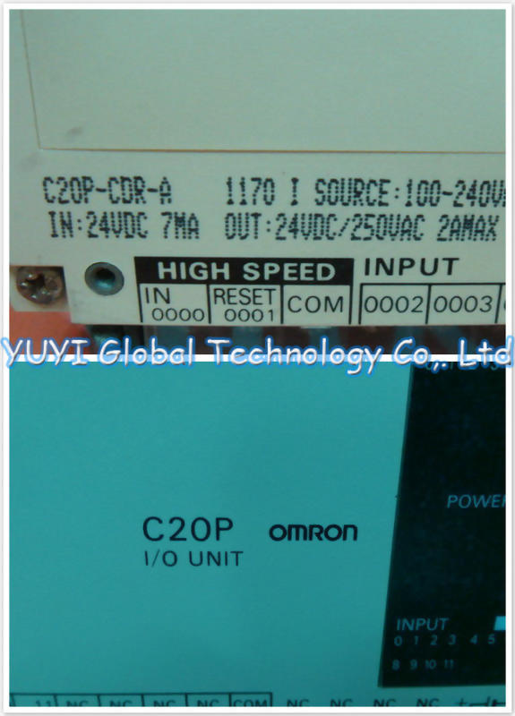 OMRON C20P / C20P-CDR-A I/O UNIT
