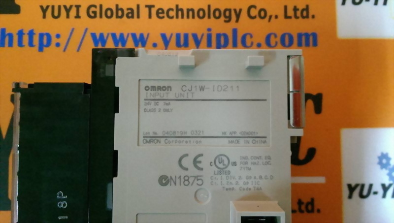 OMRON CJ1W-ID211 INPUT UNIT MODULE
