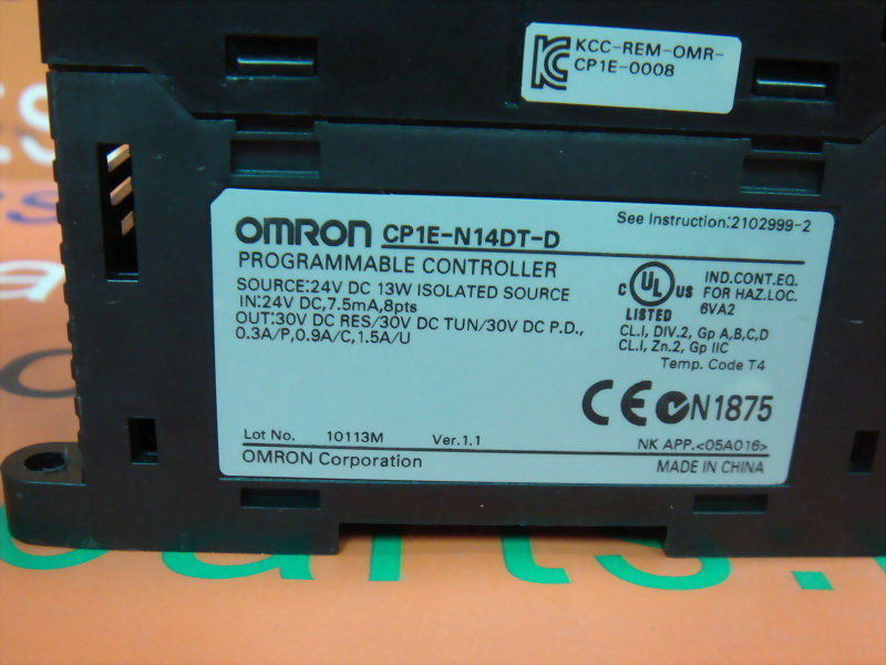 OMRON CP1E-N14DT-D