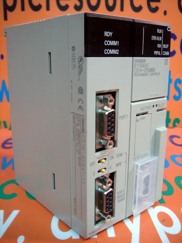 OMRON CPU UNIT CS1H-CPU65H WITH CS1W-SCB41-V1