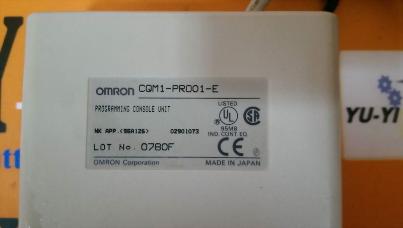 OMRON CQM1-PRO01-E PROGRAMMING CONSOLE UNIT