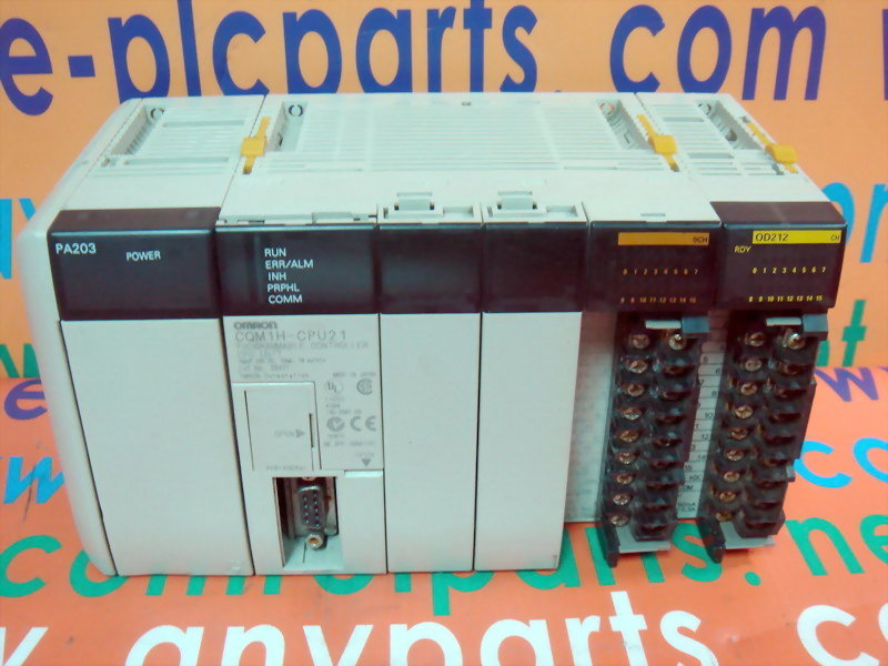 OMRON CQM1H-CPU21 / PA203 / OD212