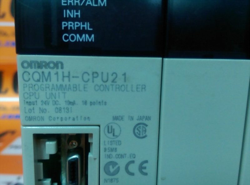 OMRON CQM1H--CPU21 PROGRAMMABLE CONTROLLER