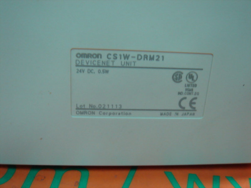 OMRON CS1W-DRM21 DEVICENET UNIT