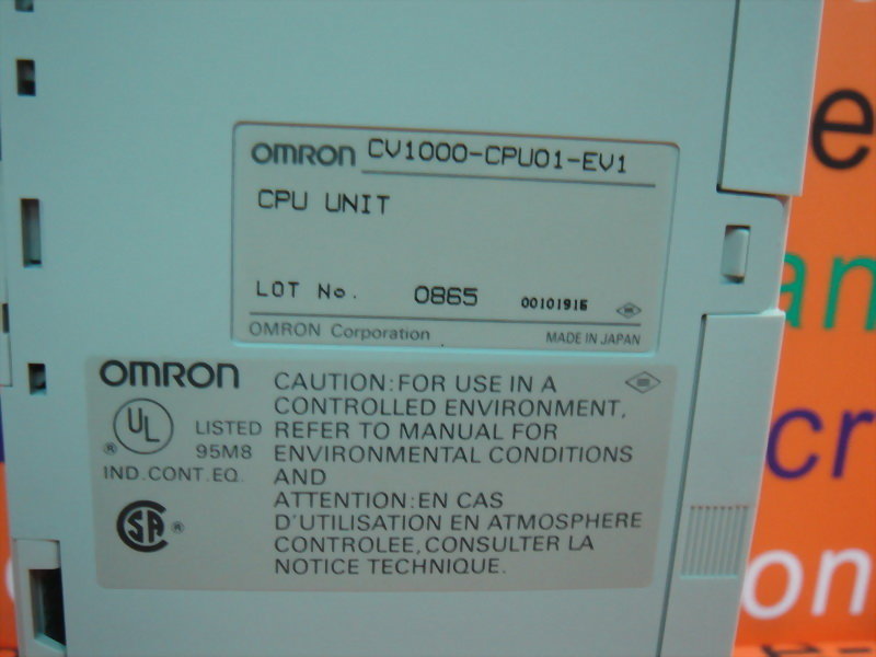 OMRON CV1000-CPU01-EV1 CPU UNIT