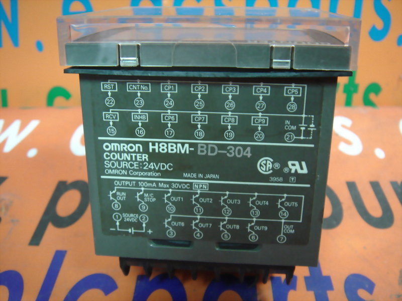 OMRON H8BM-BD-304 COUNTER SOURCE:24VDC