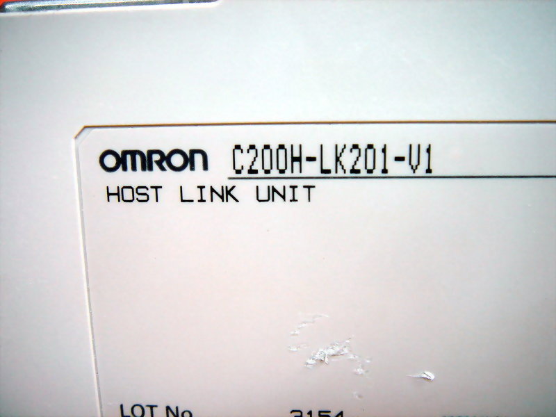 OMRON HOST LINK UNIT C200H-LK201-V1