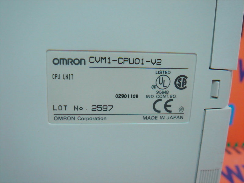 OMRON I / O CONTROL UNIT CV500-IC201