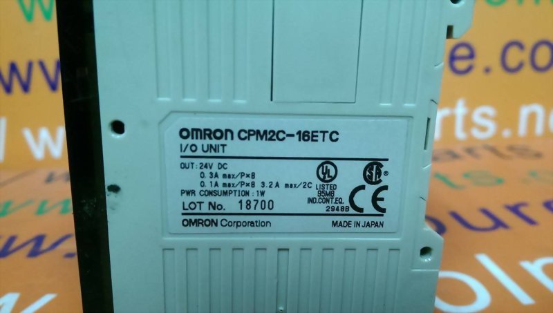 OMRON IO UNIT CPM2C-16ETC