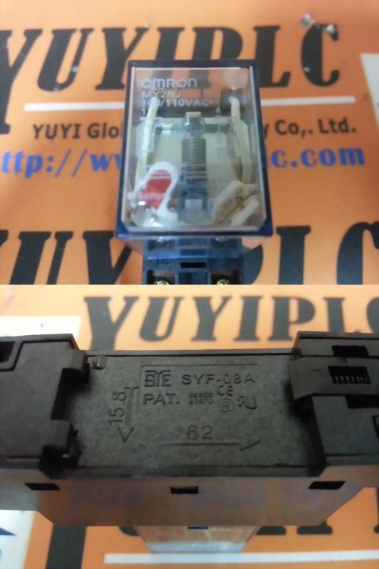 OMRON MY2NJ RELAY WITH SYF-08A SOCKET