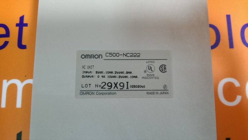 OMRON NC UNIT C500-NC222