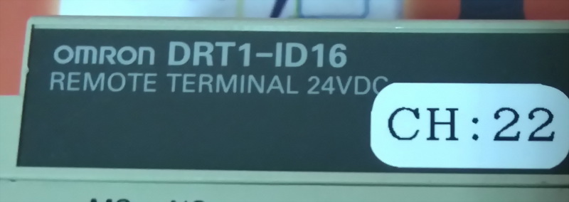 OMRON REMOTE TERMINAL DRT1-1D16