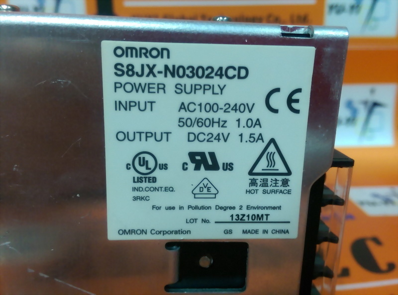 OMRON S8JX-N30024CD POWER SUPPLY