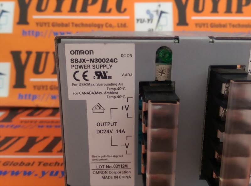 OMRON S8JX-N03024CD POWER SUPPLY