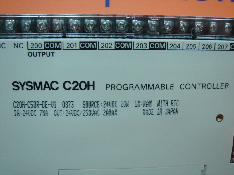 OMRON SYSMAC C20H C20H-C5DR-DE-V1