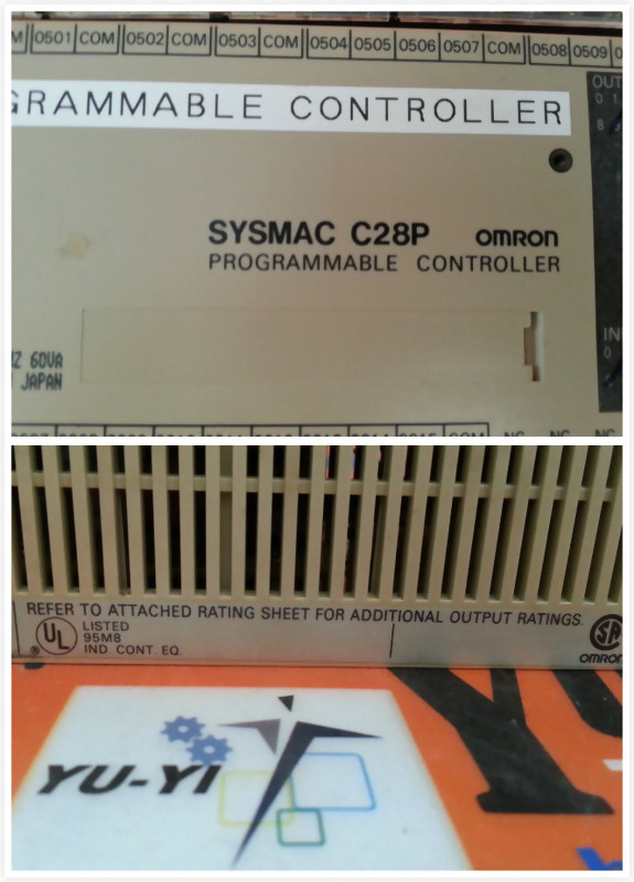 OMRON SYSMAC C28P PROGRAMMABLE CONTROLLER