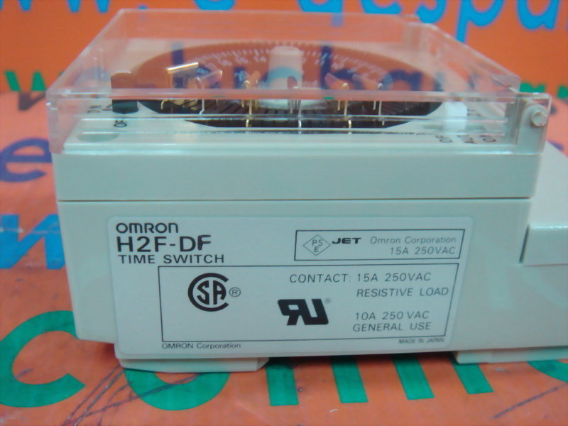 OMRON TIME SWITCH H2F-DF TIME:24H 200 TO 240VAC