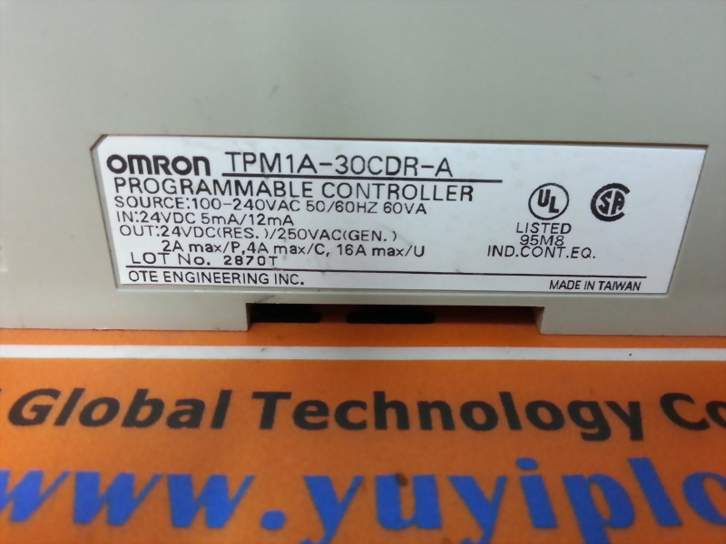 OMRON TPM1A-30CDR-A PROGRAMMBLE CONTROLLER