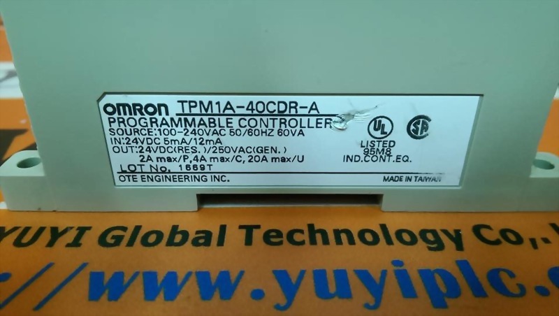 OMRON TPM1A-40CDR-A PLC UNIT