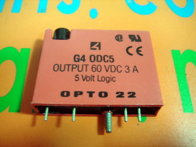 OPTO 22 G4 ODC5 G4-ODC5 OUTPUT 60VDC 3A 5V LOGIC