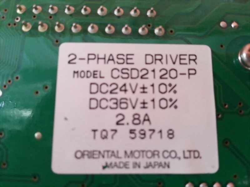 ORIENTAL CSD2120-P 2-PHASE DRIVER