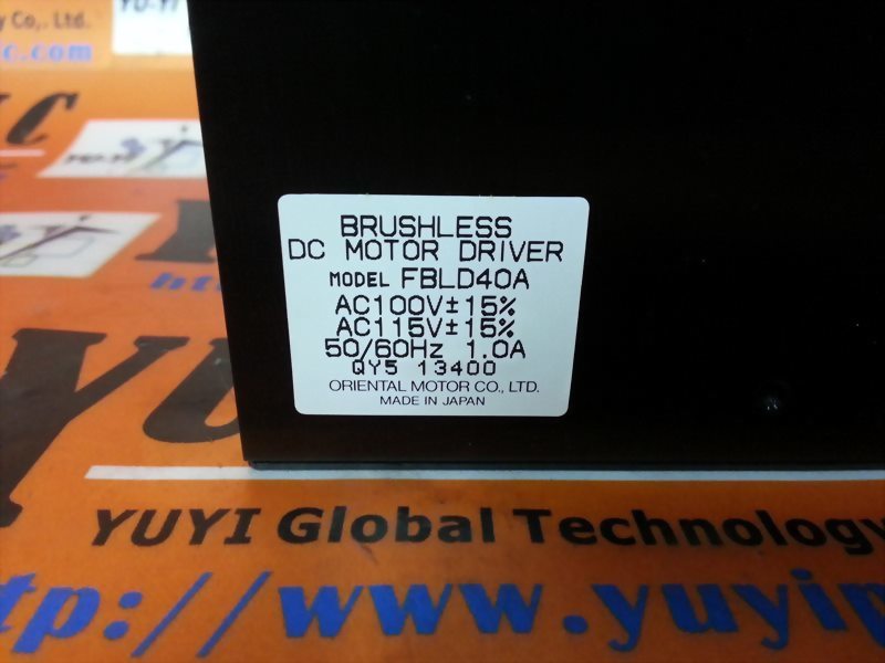 ORIENTAL FBLD40A BRUSHLESS DC MOTOR DRIVER