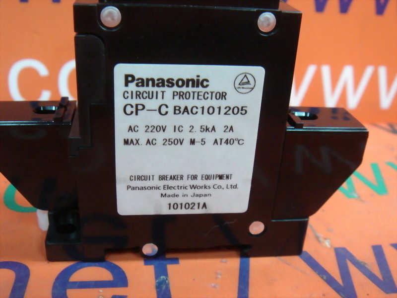 PANASONIC CIRCUIT PROTECTOR CP-C BAC101205