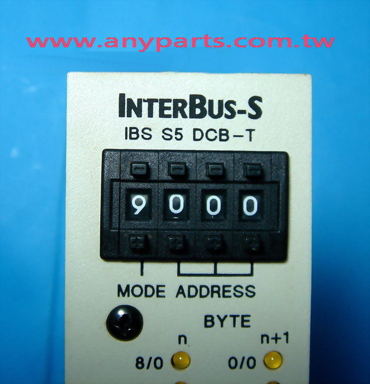 PHOENIX CONTACT INTERBUS-S MODULE IBS S5 DCB-T