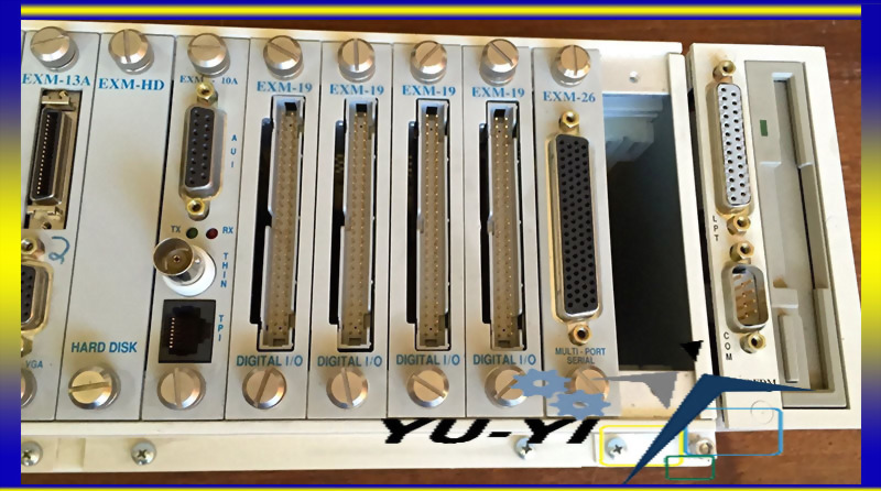 RADISYS INDUSTRIAL COMPUTER SOURCE EMC-PS50 AC EMC-BP12 CPU POWER ...