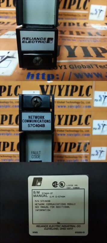 RELIANCE 57C404B NETWORK COMMUNICATIONS MODULE