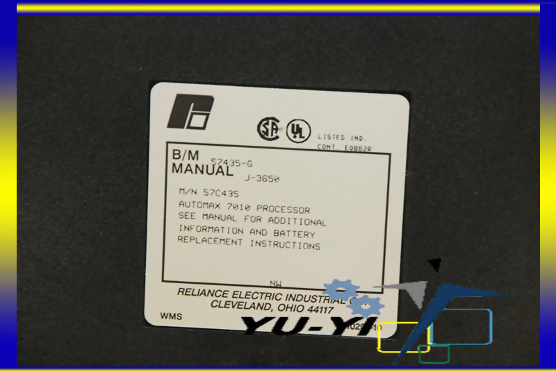 RELIANCE AUTOMAX 57C435 7010 PROCESSOR