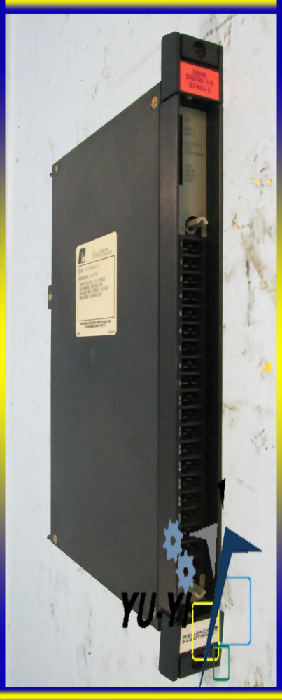RELIANCE ELECTRIC 57401-1 0-57401-1 115V DRIVE DIGITAL IO MODULE PLC ...