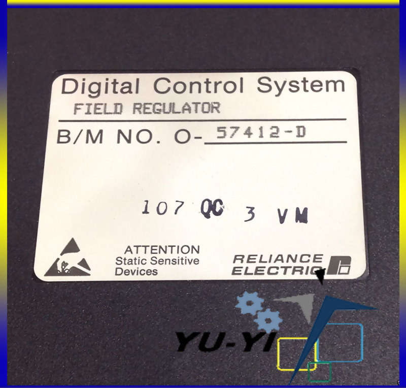 RELIANCE ELECTRIC AUTOMAX DIGITAL CONTROL SYSTEM CARD FIELD REGULATOR ...