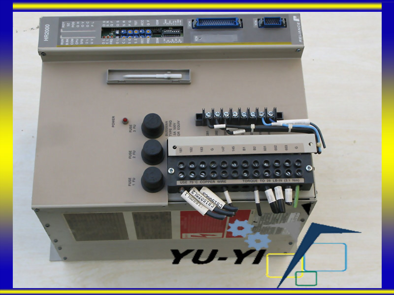 RELIANCE ELECTRIC HR2000 3RA2015U BRUSHLESS AC SERVO CONTROLLER