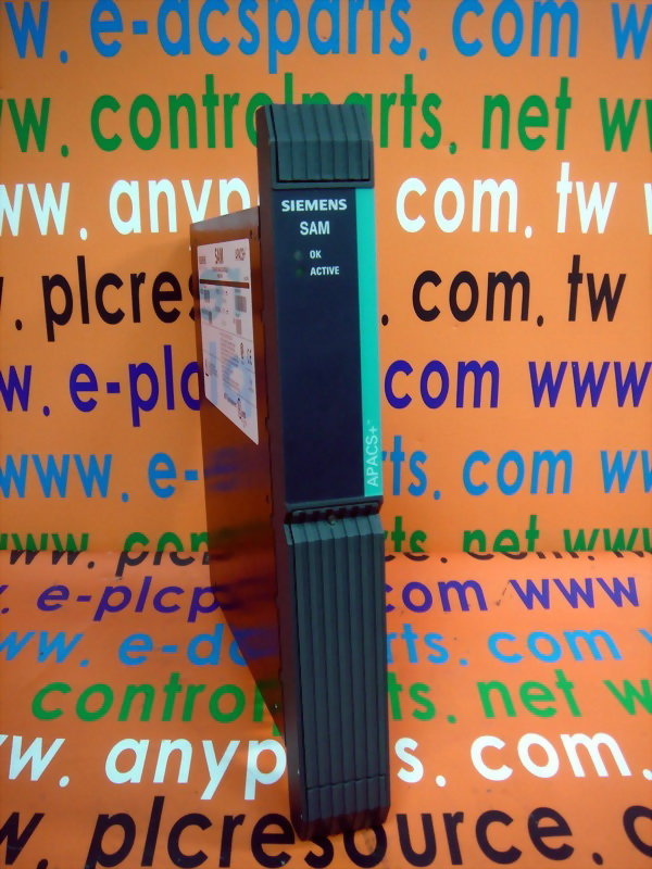 SIEMENS SAM STANDARD ANALOG MODULE APACS+ MODEL: 39SAMCAN A5E00248502/14