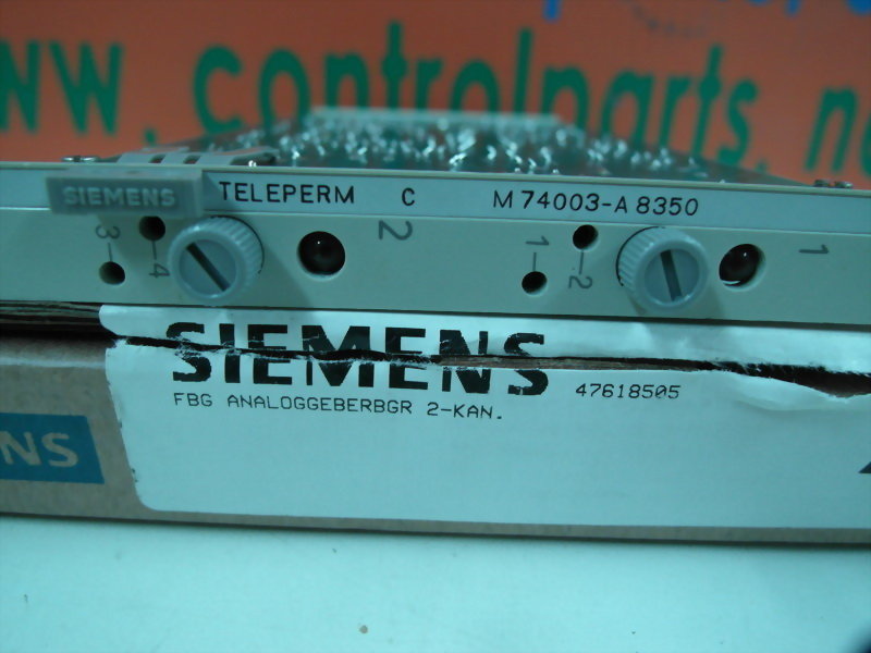 SIEMENS TELEPERM C M74003-A8350