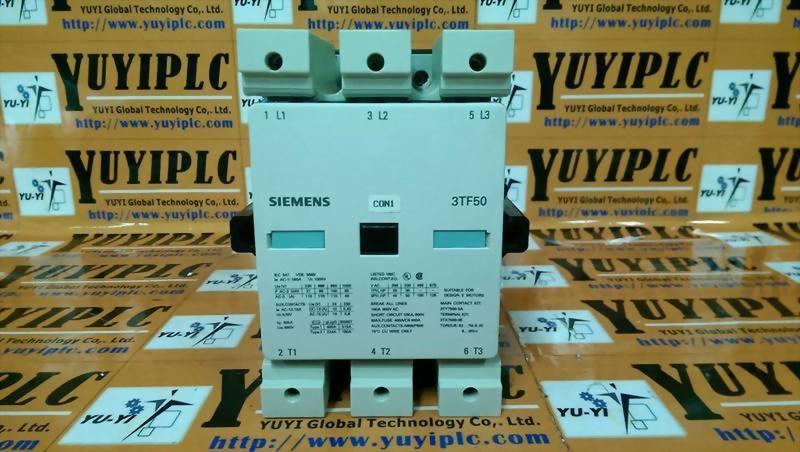 SIEMENS 3TF50 160 AMP 600VAC 3 POLE CONTACTOR