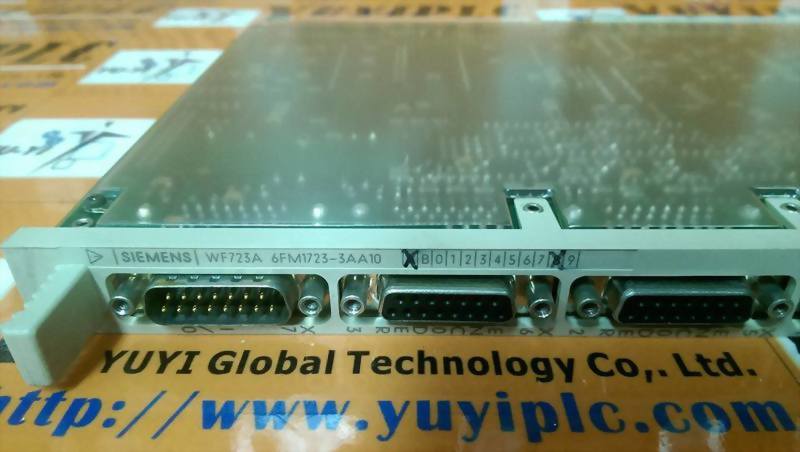 SIEMENS WF723A 6FM1723-3AA10 MODULE POSITIONNIN BOARD