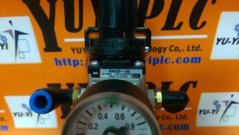 SMC AW20-02 FILTER REGULATOR VALVE