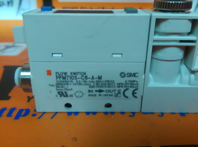 SMC PFM710S-C6-A-M FLOW SWITCH