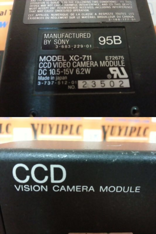 SONY XC-711 CCD VIDEO CAMERA MODULE