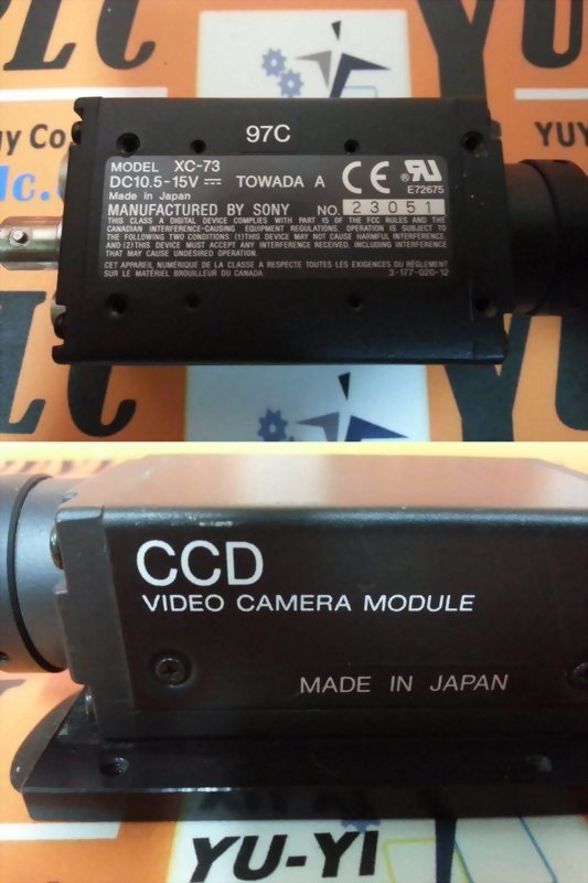 SONY XC-73 CCD VIDEO CAMERA MODULE