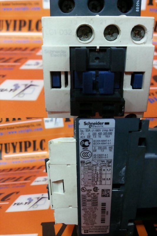 SCHNEIDER LC1 D32 CONTACTOR JIS C8201-4-1