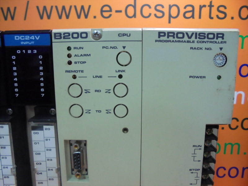 TOSHIBA PROVISOR PROGRAMMABLE CONTROLLER B200 UNIT